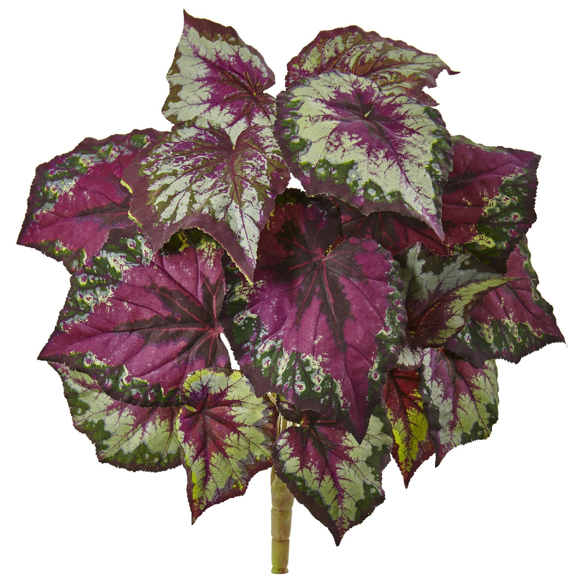 Wax Begonia Bush (Set of 6) | SilkBlume
